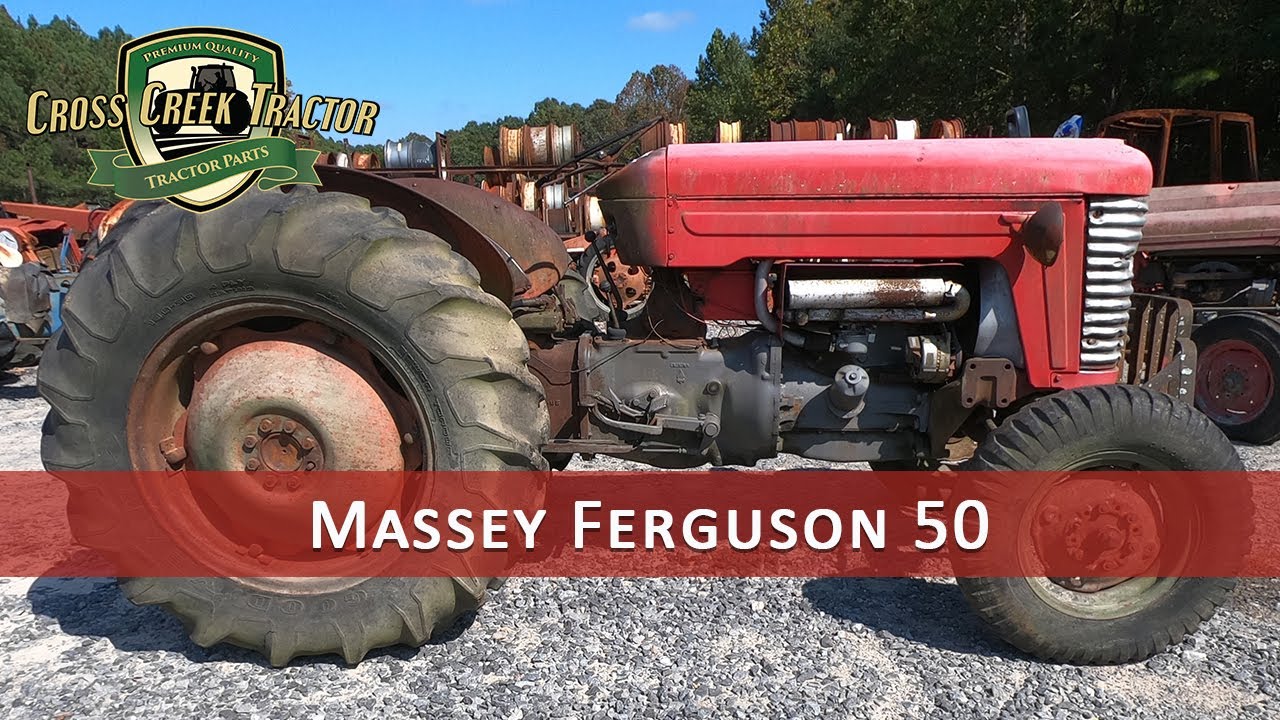 Massey Ferguson 50 Tractor Parts - YouTube