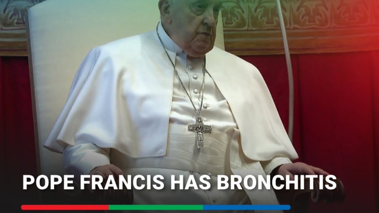 Pope Francis unable to read speech due to bronchitis | ABS-CBN News ...