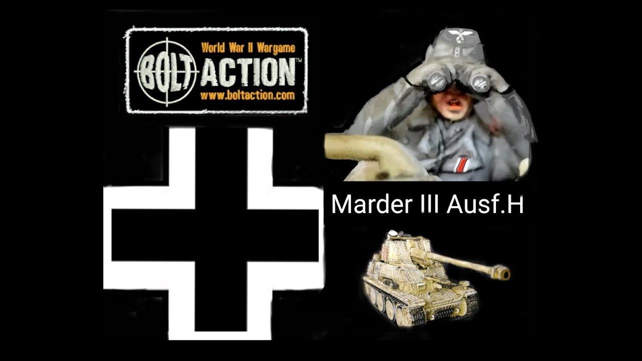 Marder III Ausf H German tank hunter WW2 - YouTube