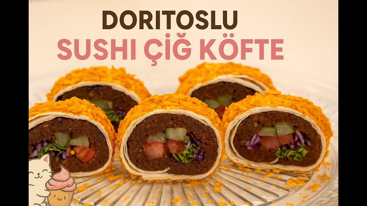 Doritoslu Sushi Çiğ Köfte - YouTube