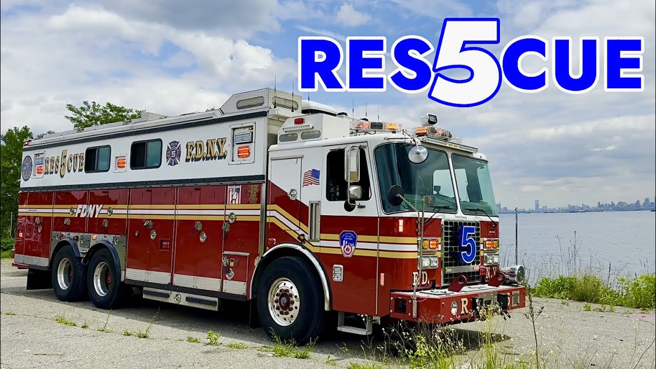 🌟FLEET FRIDAY 🌟 FDNY RESCUE COMPANY 5 - YouTube