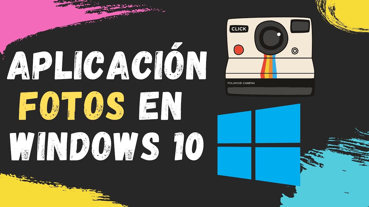 Aplicación FOTOS en windows 10 - YouTube