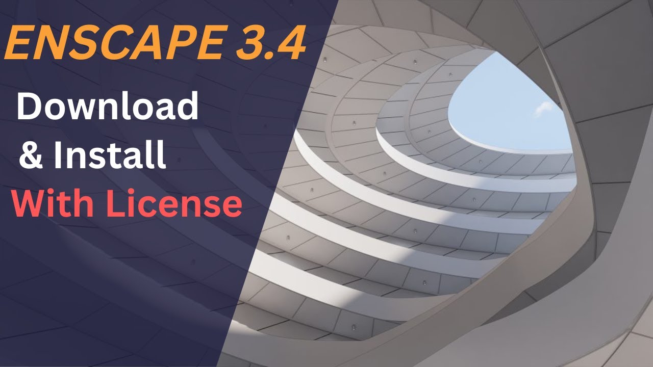 Enscape 3 4 Download And Install With License Full Student Version