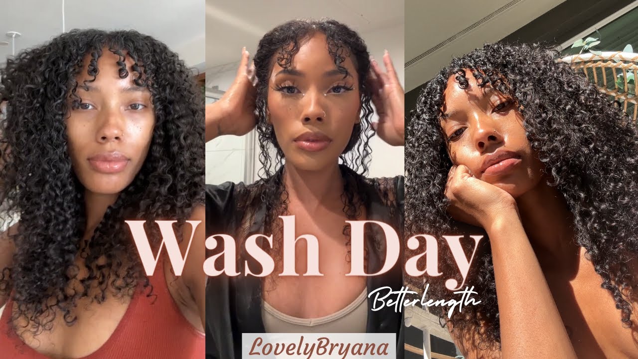 Wash Day | Maintenance Routine & Birthday Hair | Betterlength 3A/3B ...