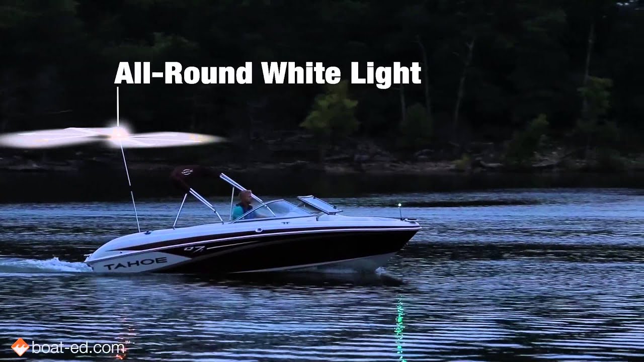 How to Safely Boat at Night - YouTube