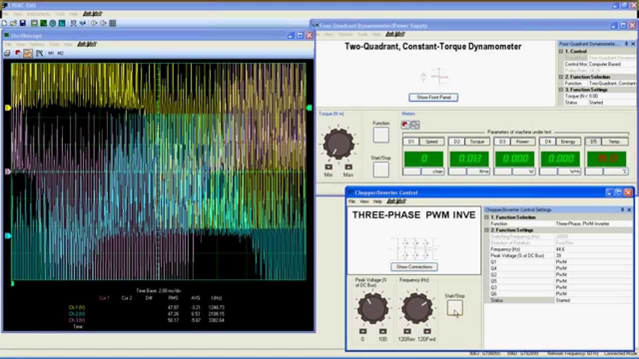 Three-Phase, PWM Inverter - Chopper/Inverter - 9063 - YouTube