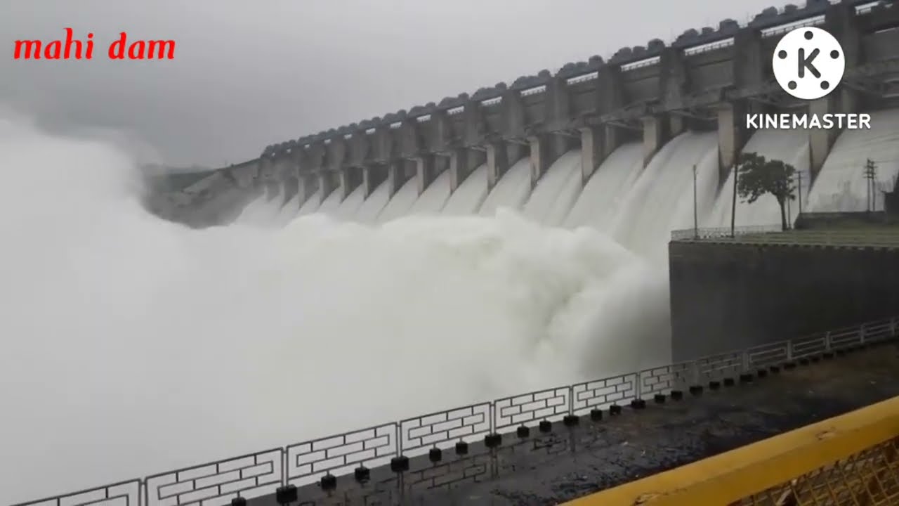 mahi dam Banswara || mahi Bajaj Sagar Dam // माही डेम के गेट खुल गए ।। - YouTube