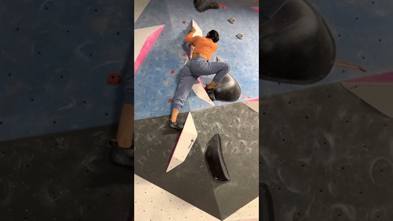 This was a scary boulder for me ! Especially the last move 😂😆 # ...