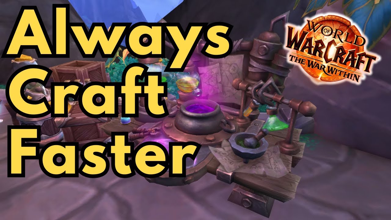 100% Make More Gold With Faster Crafting Speed WOW Profession Tips ...