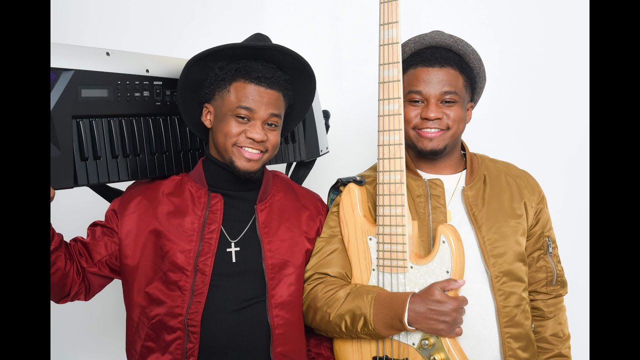 The Moore Twins, Jeremiah (bass) and John (keys) perform at the Smooth ...