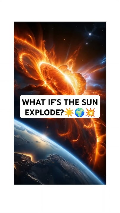 WHAT IF'S THE SUN EXPLODED? can we survive? #universe #sun #whatif #shortvideo #facts - YouTube