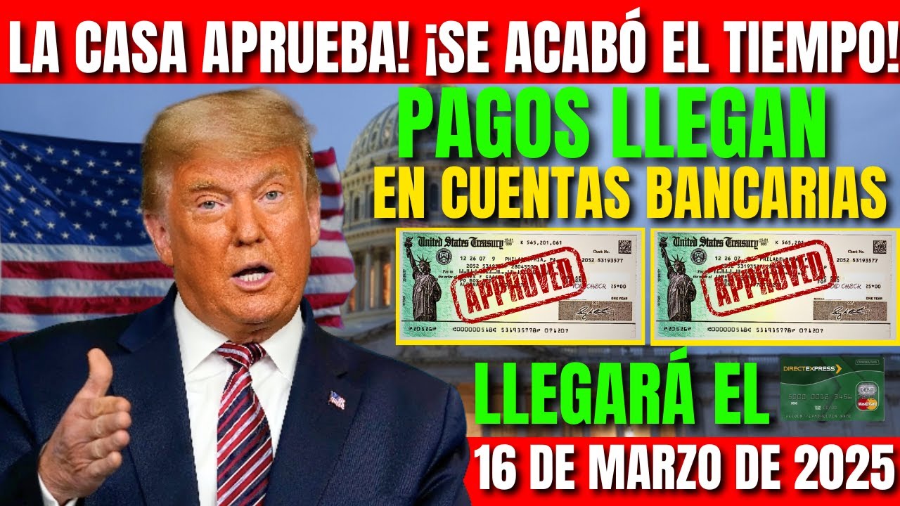 LA CÁMARA LO APRUEBA! ⏳ SE ACABÓ EL TIEMPO! LOS PAGOS DE $6900 LLEGAN A ...