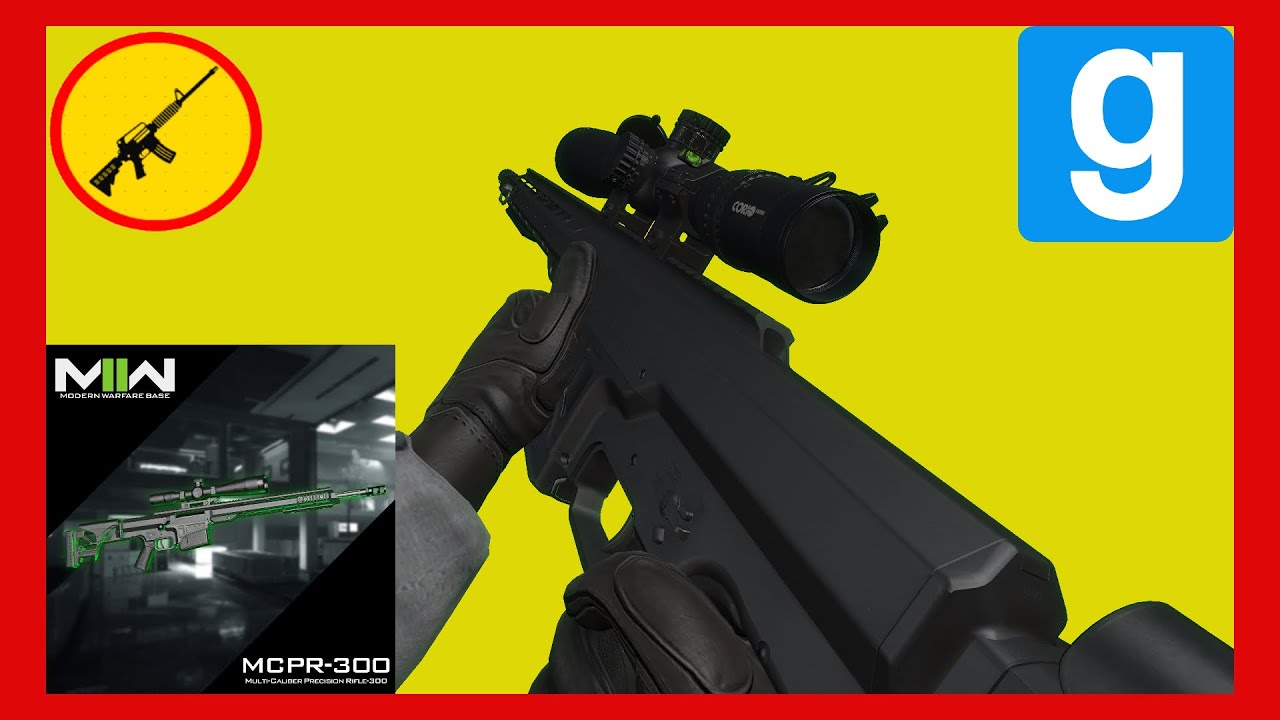 Garry's Mod: MW Base Modern Warfare 2022 MCPR 300 showcase - YouTube