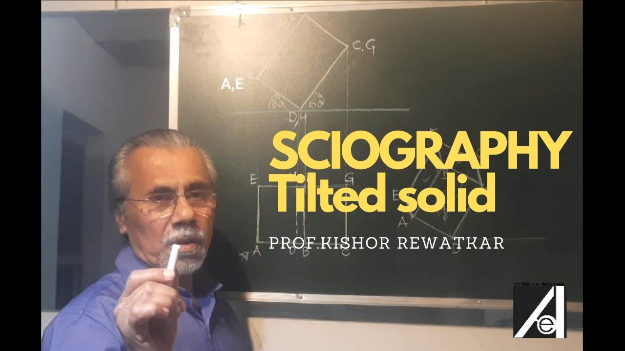 HOW TO DRAW SCIOGRAPHY-Tilted Solid - YouTube