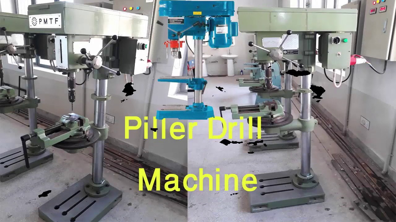 Piller Drill Machine 42mm Heavy Duty/Drill Machine Part and Function ...