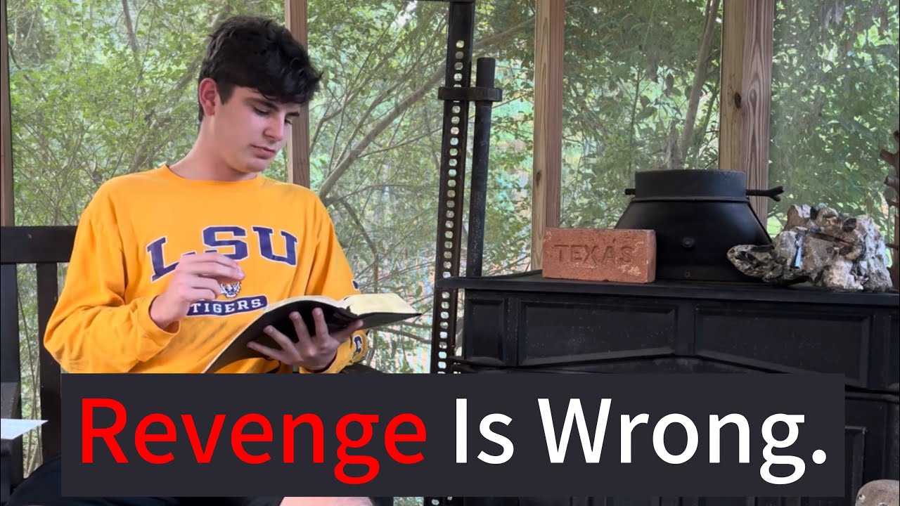 What the Bible says about revenge should be known. - YouTube