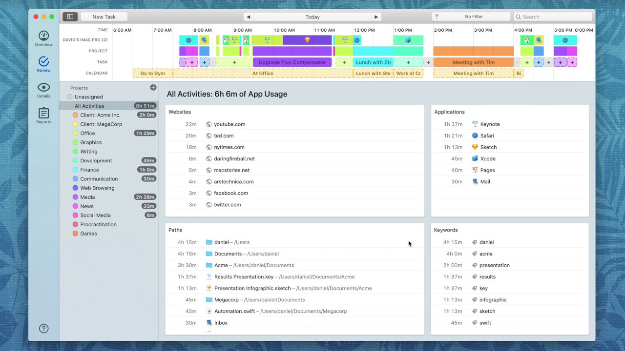 2. Capture and Categorize — Timing — Automatic Time Tracking for Mac ...