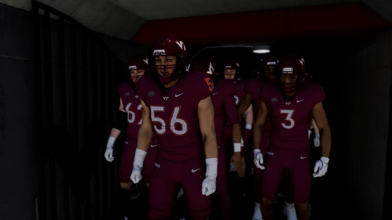 College Football 26 - Virginia Tech Walkout (Enter Sandman) - YouTube