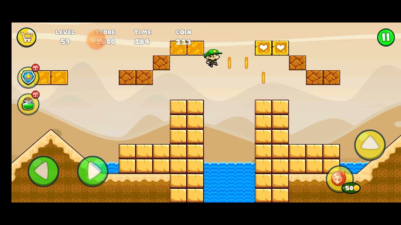 Bob's World - Super Run Game level 59//playing game #gaming #level 59 ...