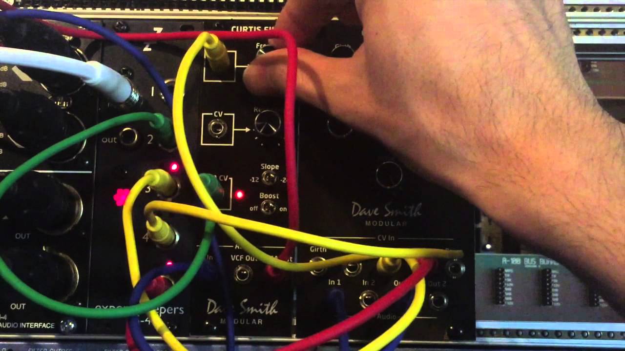 Dave Smith Modular DSM02 " Stab Sounds " - YouTube
