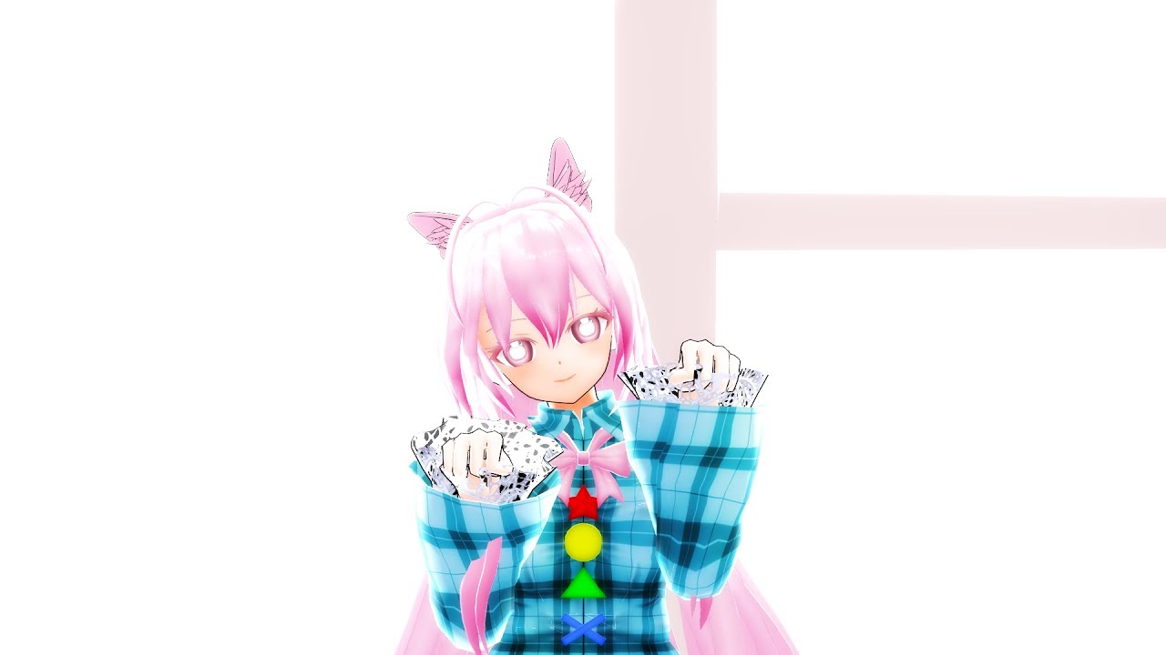 【東方MMD】秦こころで『Nyan cat EX』 - YouTube