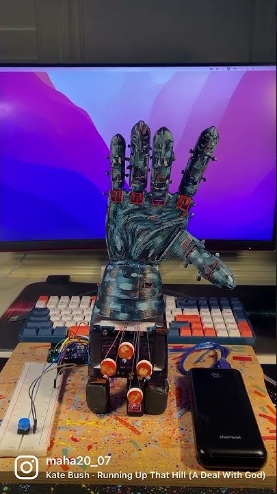 DIY Robotic Hand — Finally works !! - YouTube