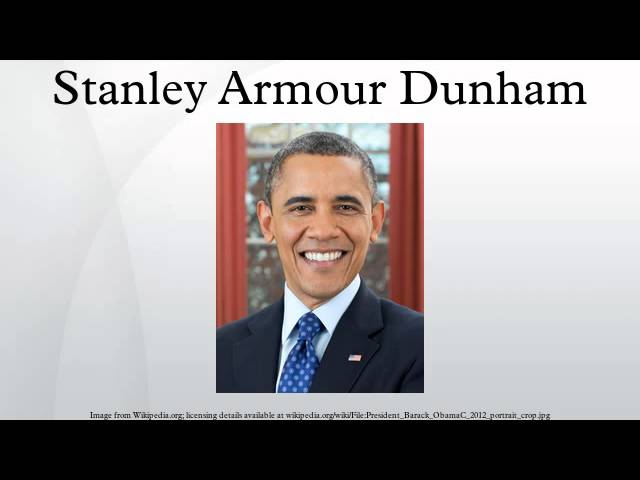 Stanley Armour Dunham