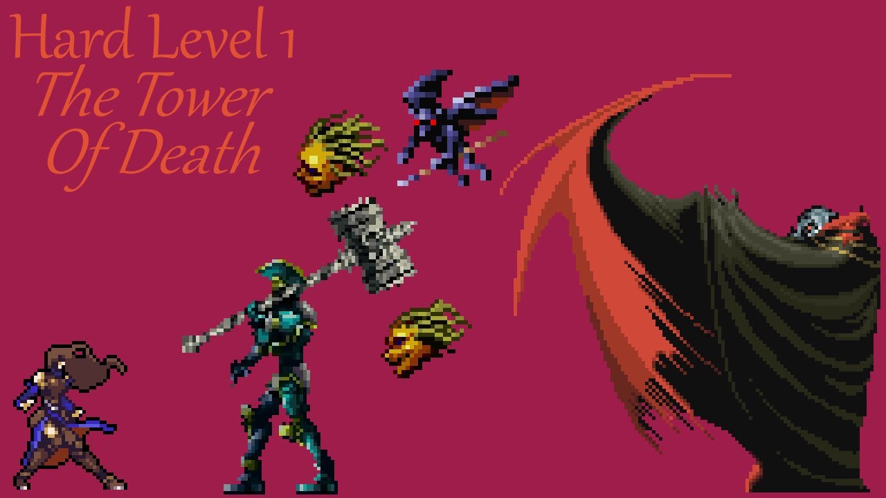 Climbing Death's Tower "Castlevania OoE Hard Level 1 Castle" Episode 3 ...
