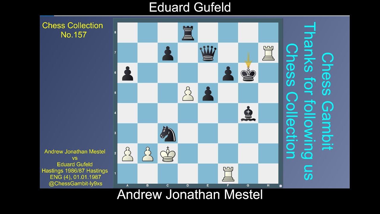Andrew Jonathan Mestel vs Eduard Gufeld #Chess Collection #157 - YouTube