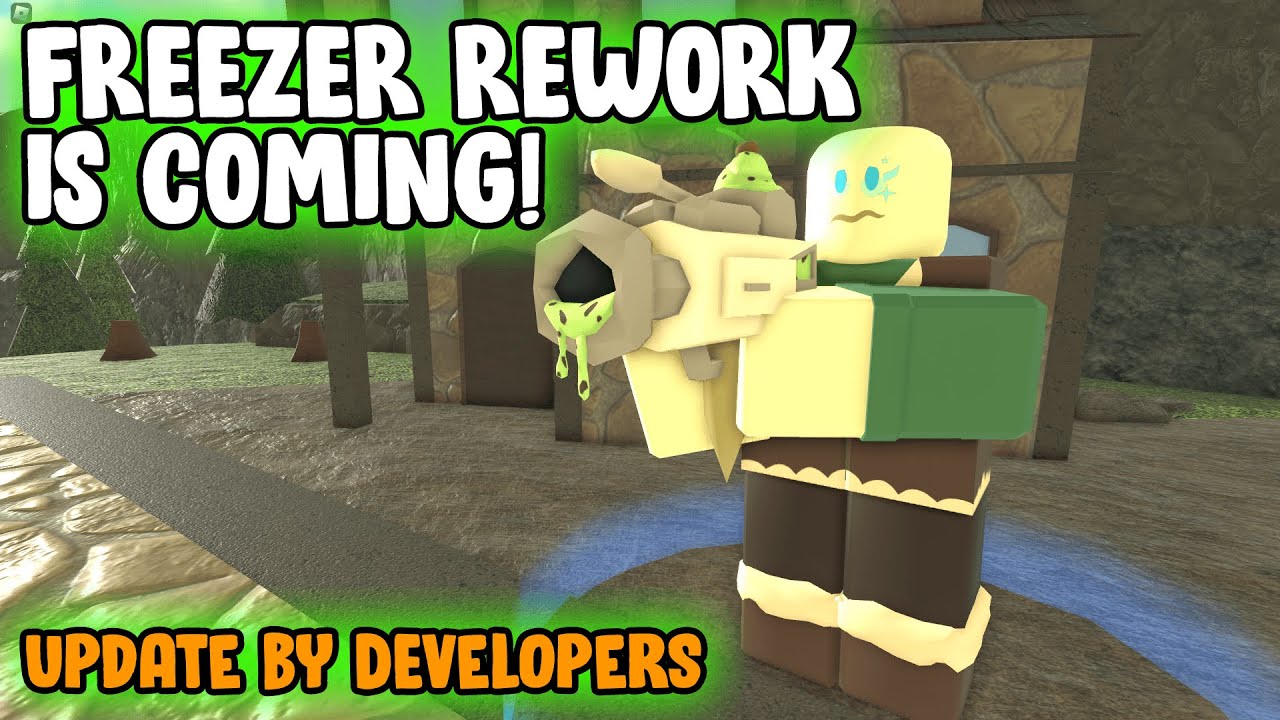 FREEZER REWORK UPDATE BY TDS | Tower Defense Simulator | ROBLOX - YouTube
