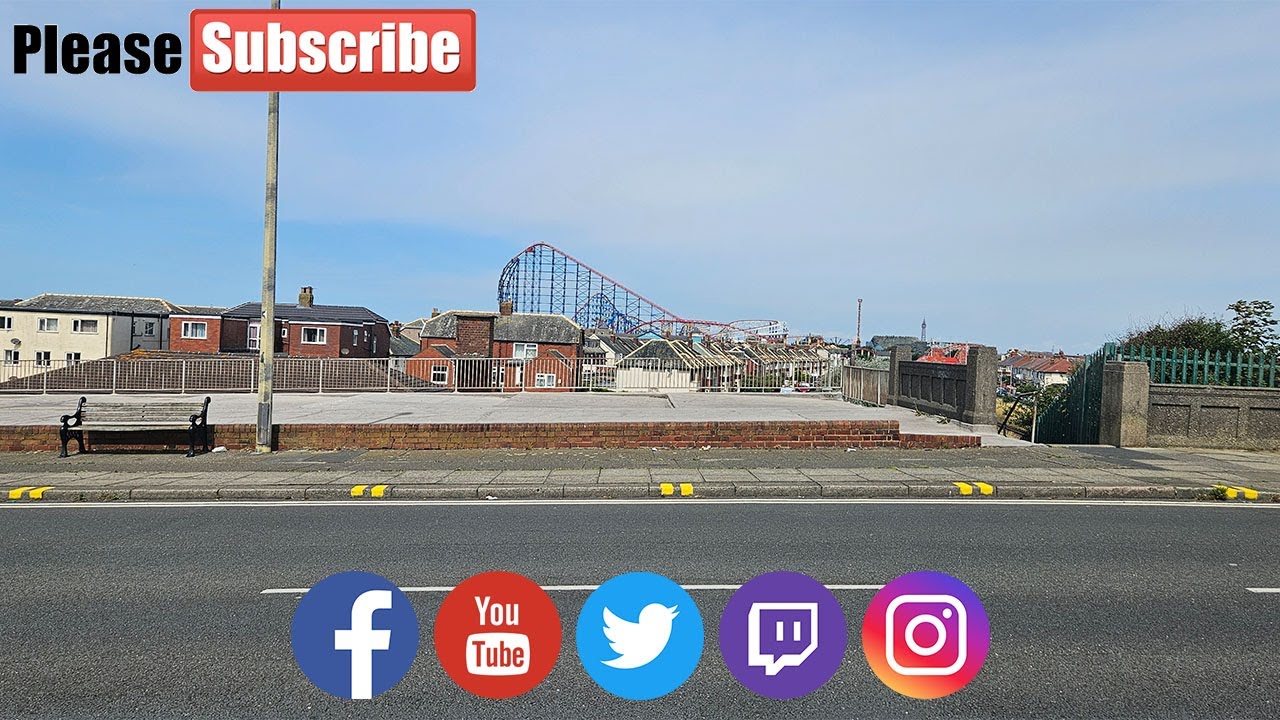 Blackpool | Walk along Harrowside & Highfield Road 28/7/24 - YouTube