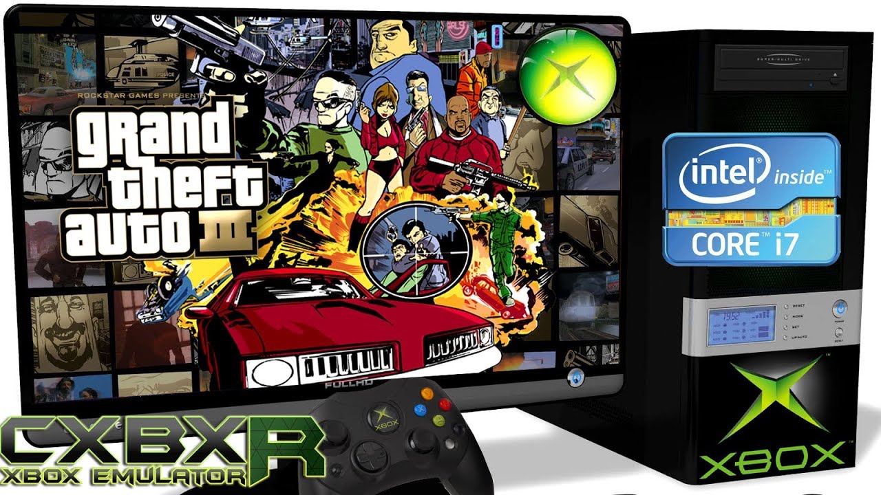 CXBX-R v0.1 [Xbox Original] - Grand Theft Auto III [Gameplay] DX9 #1 ...