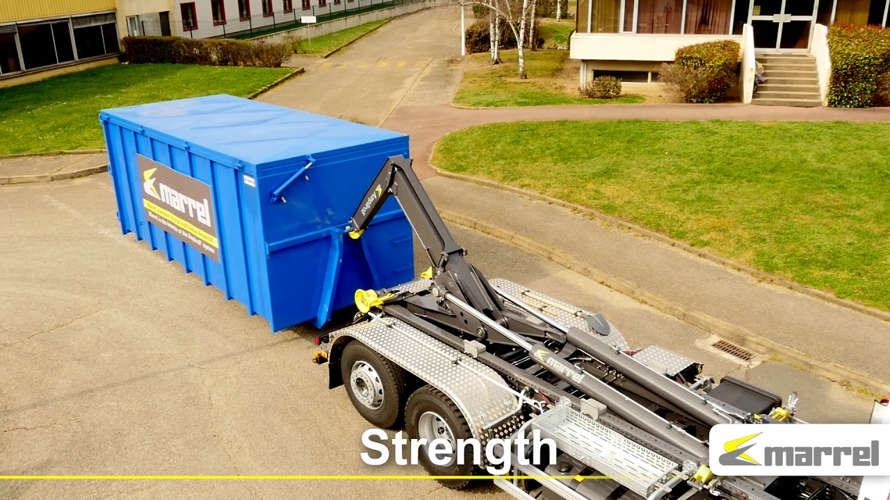 Ampliroll Hooklift Marrel AL20 S New Generation - YouTube