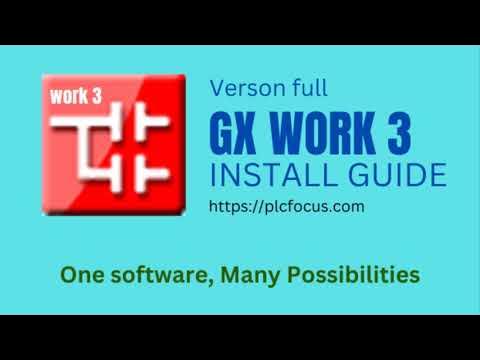 GX Works 3 install guide - YouTube