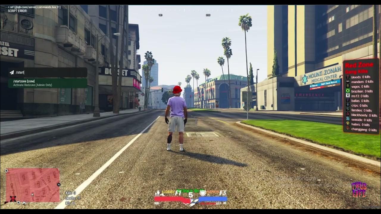 REDZONE EVENT SCRIPT QBCORE - YouTube