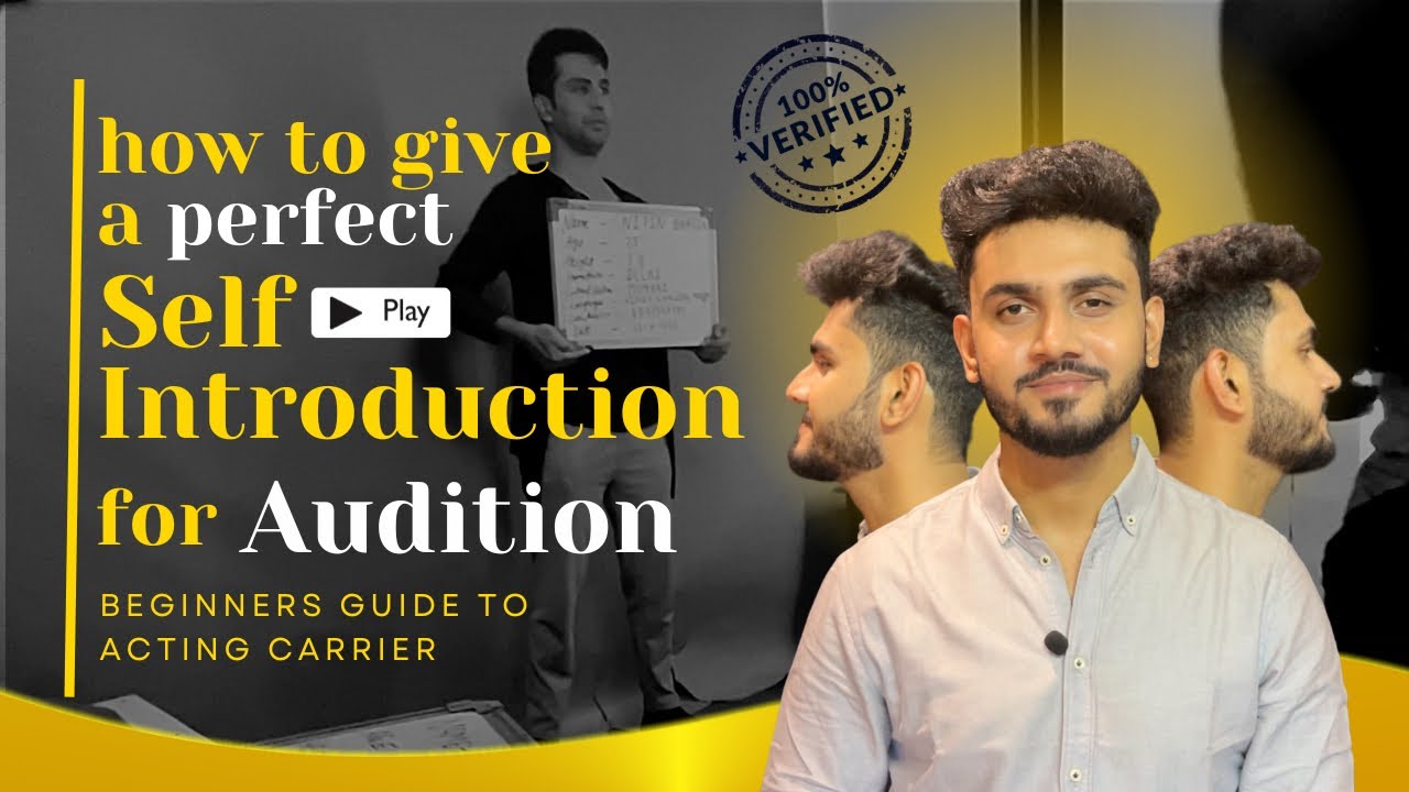 How to shoot Self Introduction for Audition | audition introduction ...