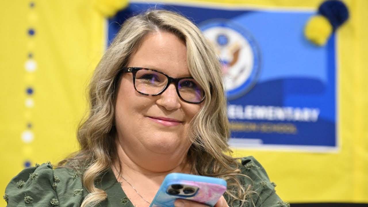 Janna Hamrick Calls Her Husband to Share Milken Award News (Nitro WV ...