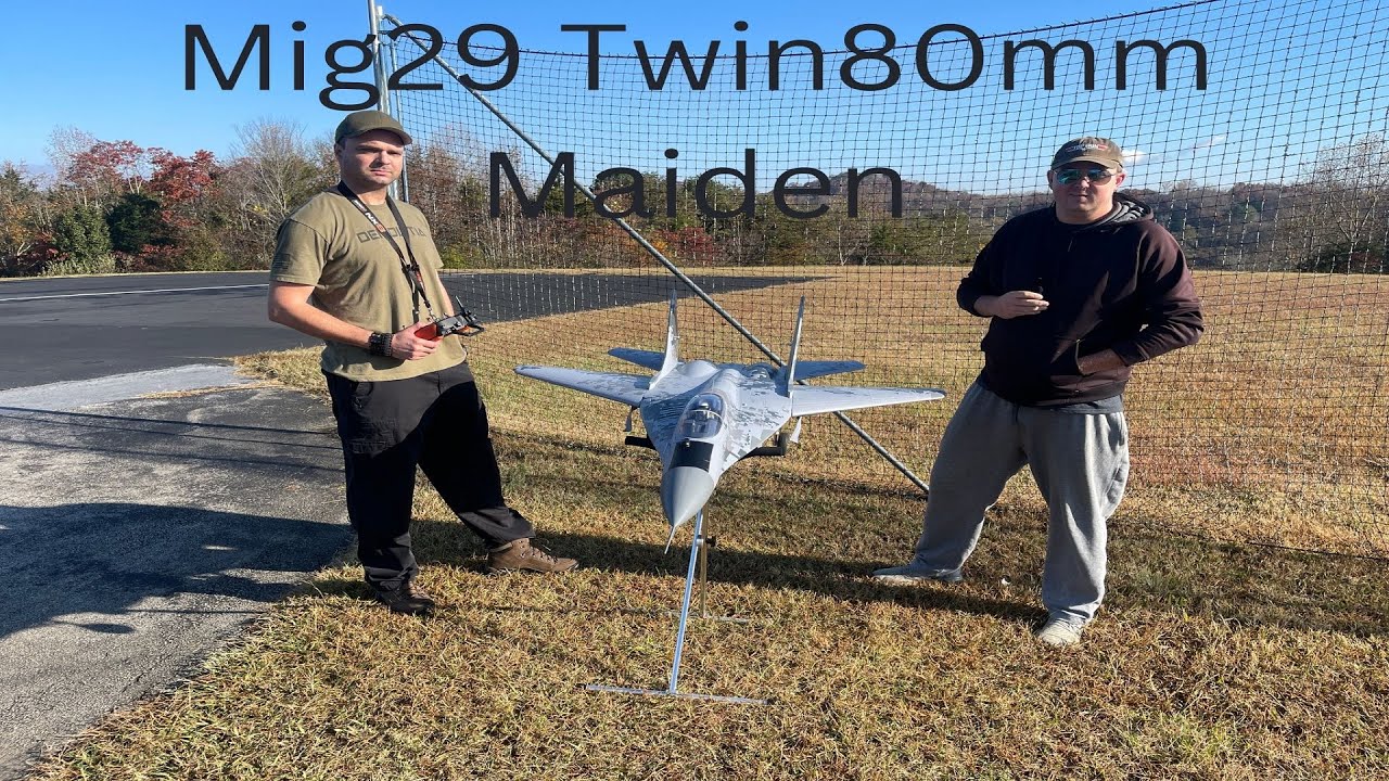 Freewing MiG-29 Twin 80mm - Maiden w/ Pilot Mike *Crash Landing*? - YouTube