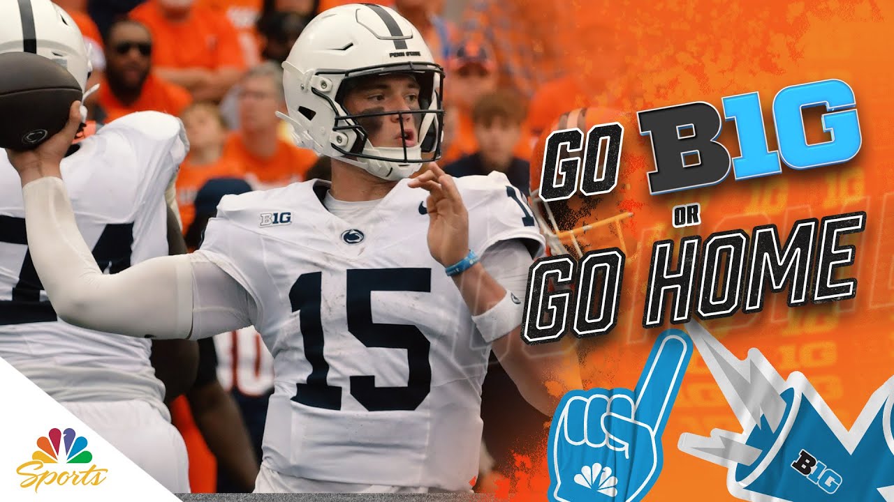 Big Ten Week 3 recap | Go B1G or Go Home Podcast | NBC Sports (FULL ...