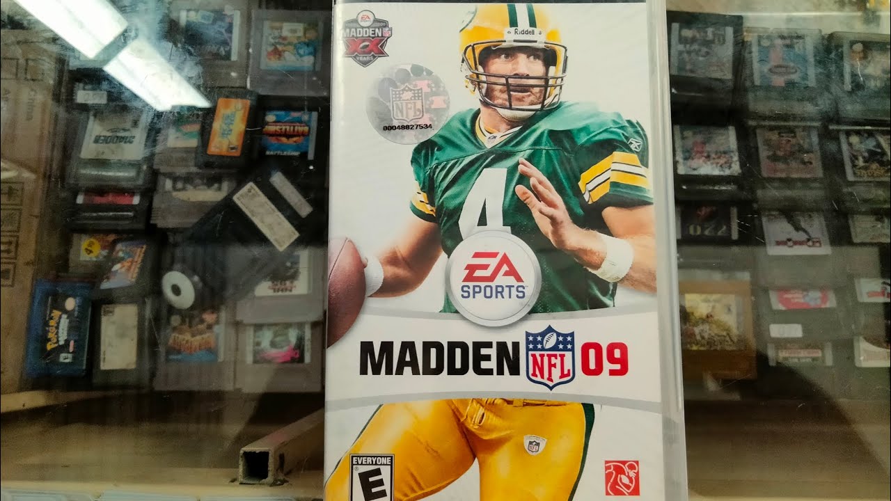 Madden NFL 09 Playstation portable PSP - YouTube