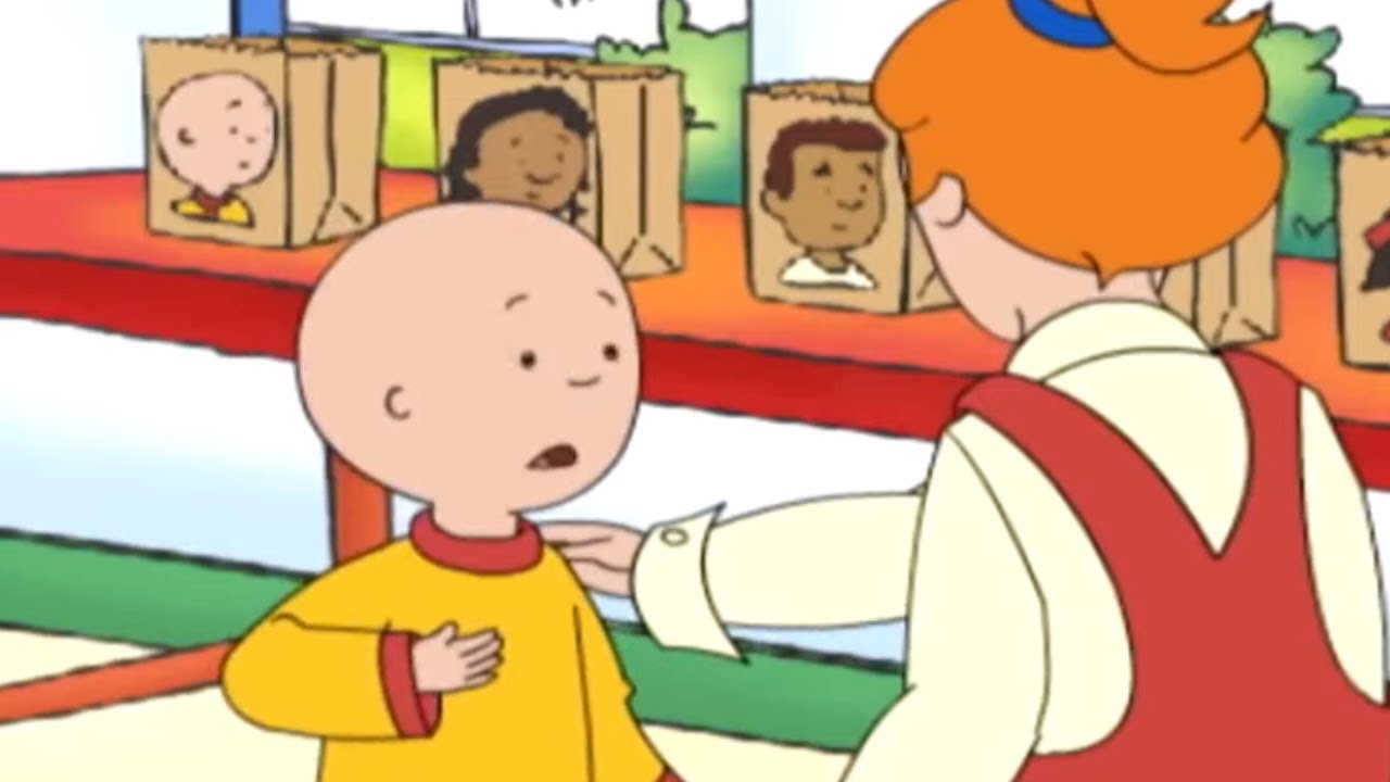 Caillou Gets Into Trouble At School | Caillou Cartoon - YouTube