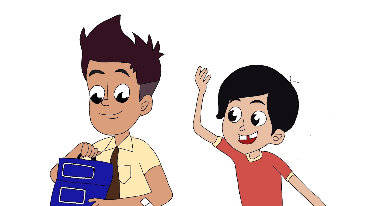 How To Drew Chikoo Aur Bunty (Easy Drawing Steps) - YouTube