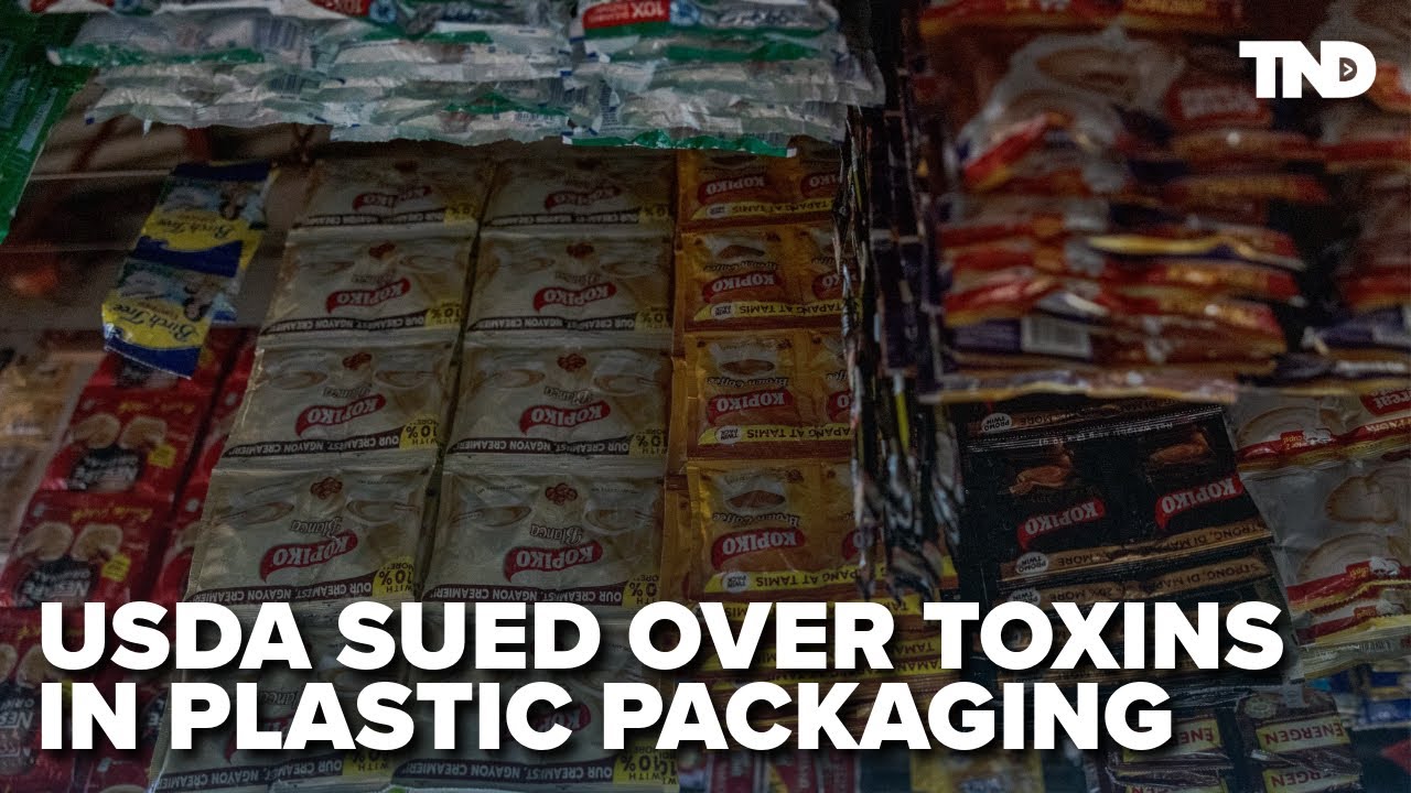 USDA faces new lawsuit over toxins in plastic packaging - YouTube