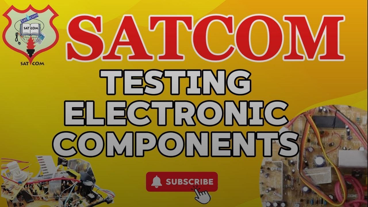 Testing Electronics Components የኤሌክትሮኒክስ ኮምፖነንቶችን ቴስት ስናደርግ ቅድሚያ የሚሠጣቸው 1075