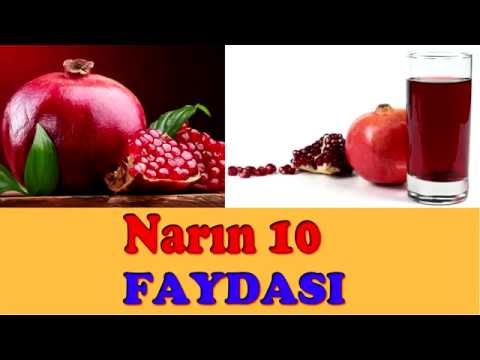 Narin 10 faydasi / О пользе граната