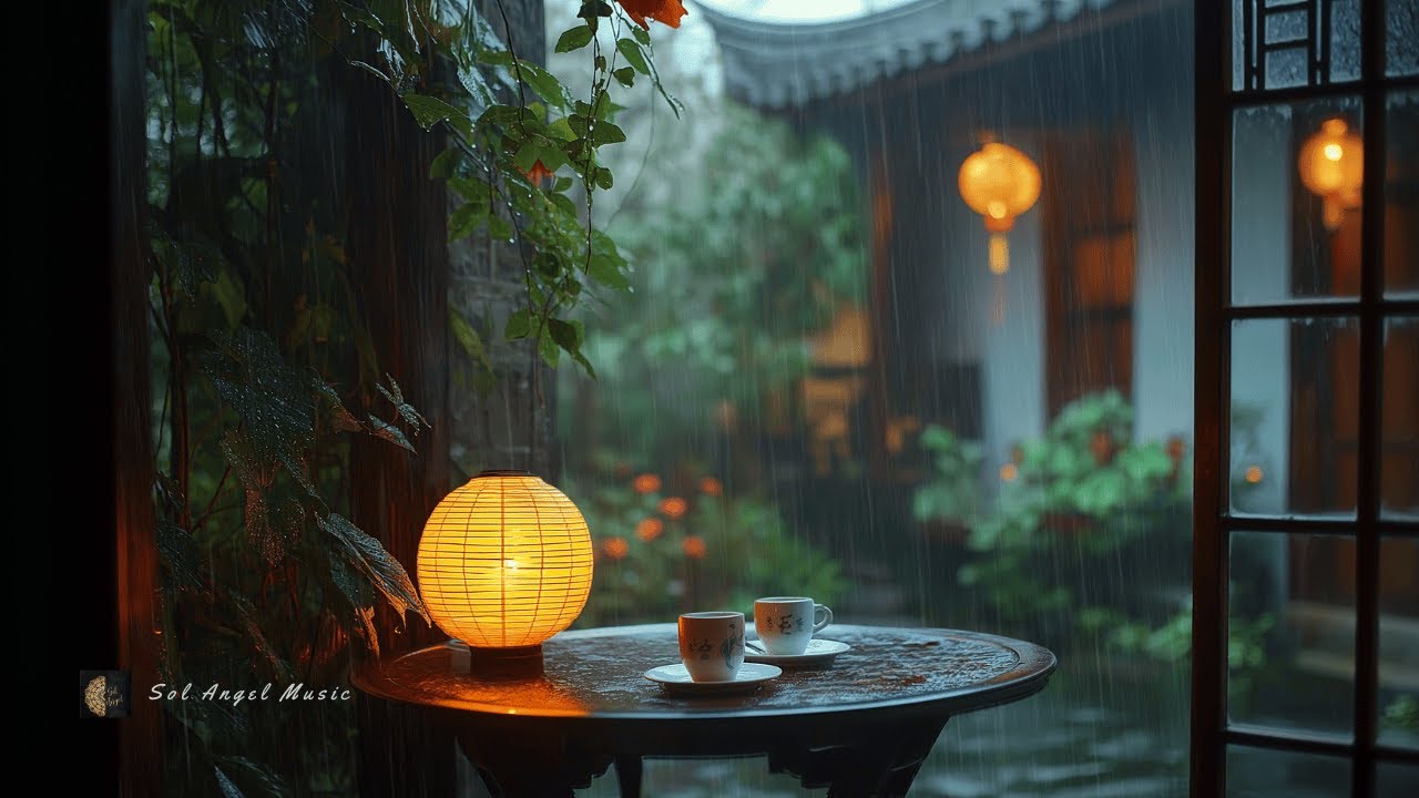 GREEN NOISE & Rain - Find Your Calm Spot - YouTube