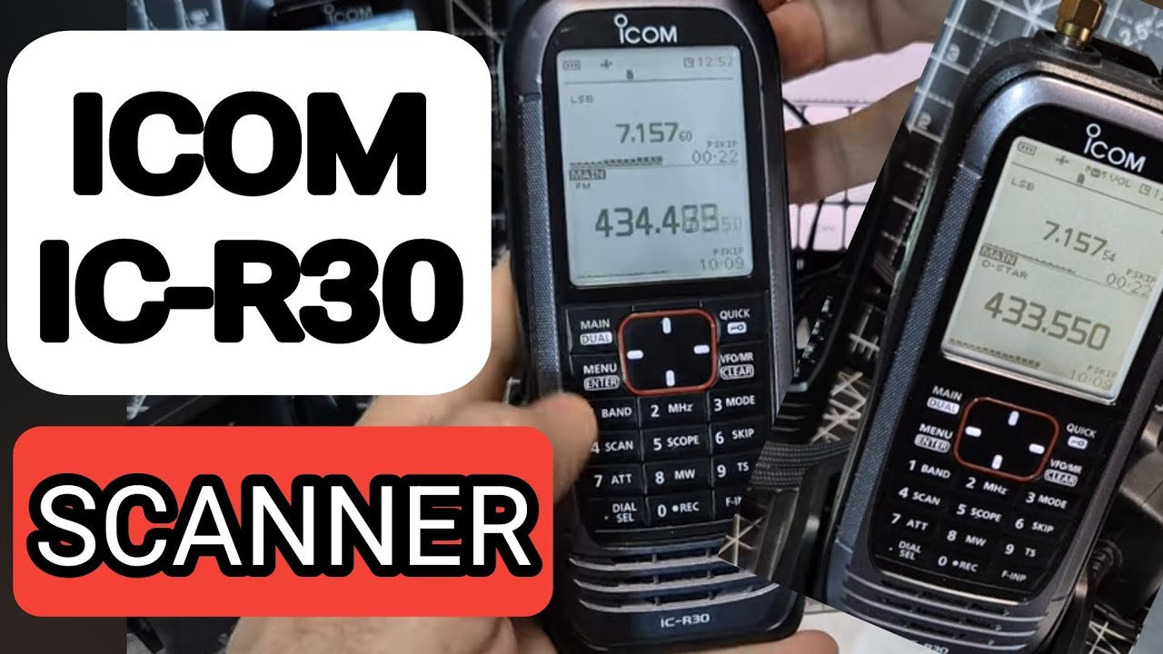 ICOM R30 Receiver - Overview 2025 - YouTube