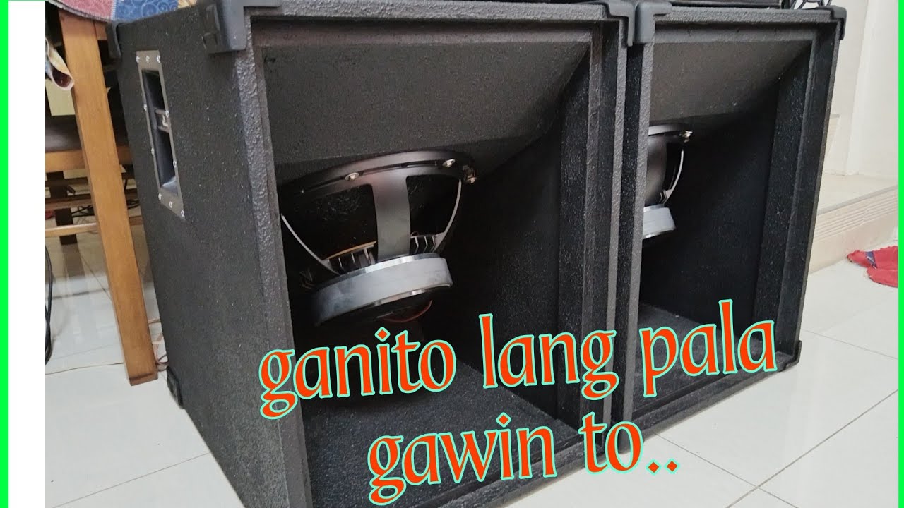 part1. DIY subscoop box... - YouTube