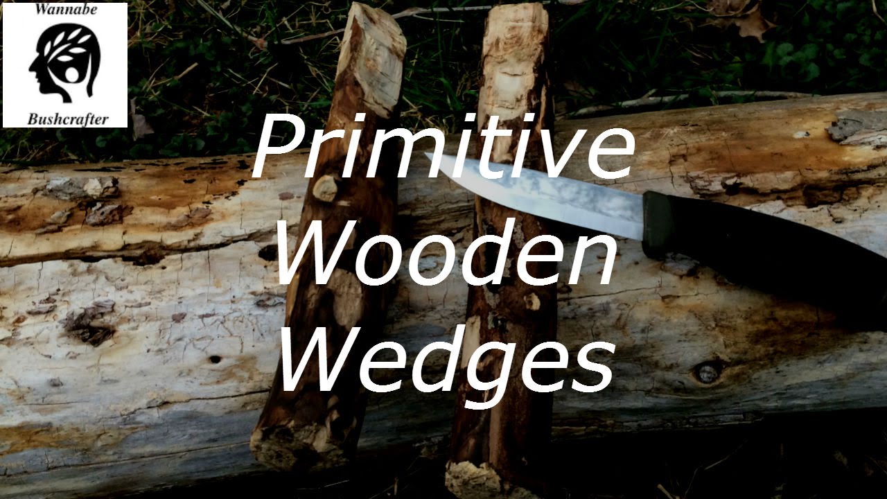 Primitive Wooden Wedges: The Ultimate Bushcraft Multi-tool! - YouTube