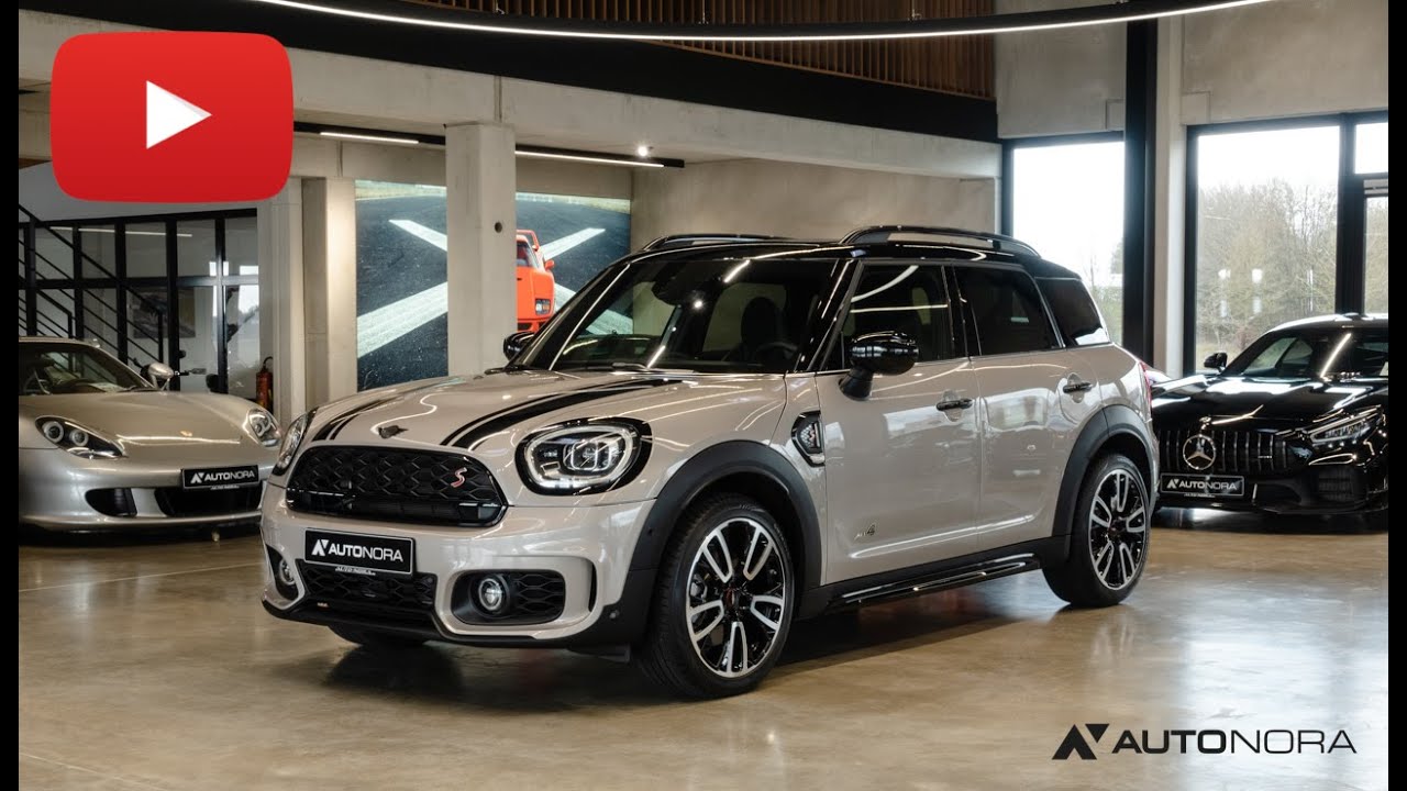 Mini Cooper S Countryman All4 JCW Trim in Rooftop-Grey - YouTube